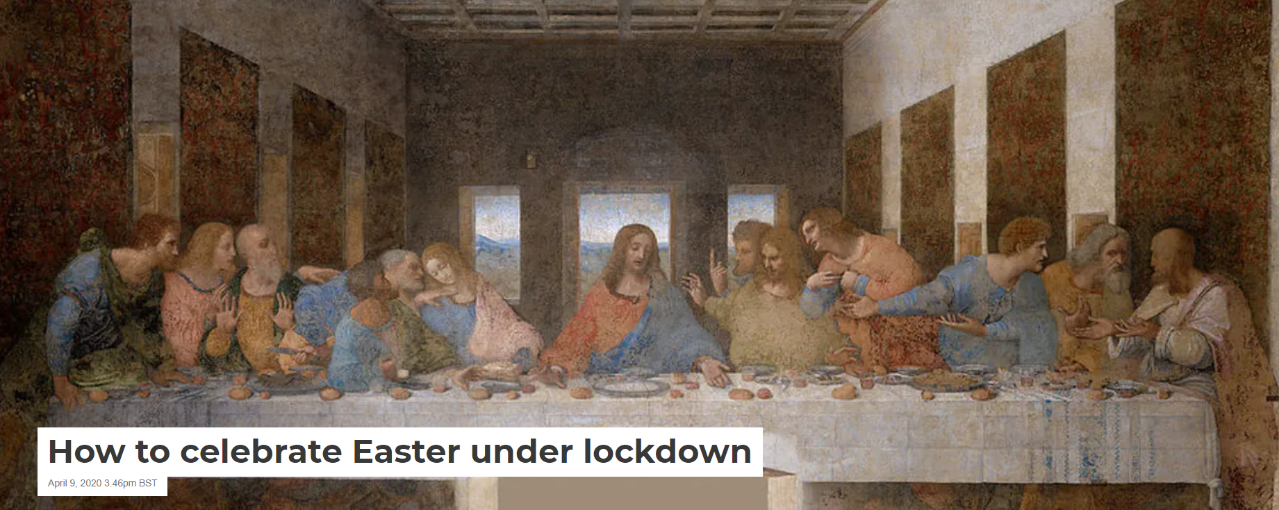 "How to celebrate Easter under lockdown" | Faculty of Theology and Religion