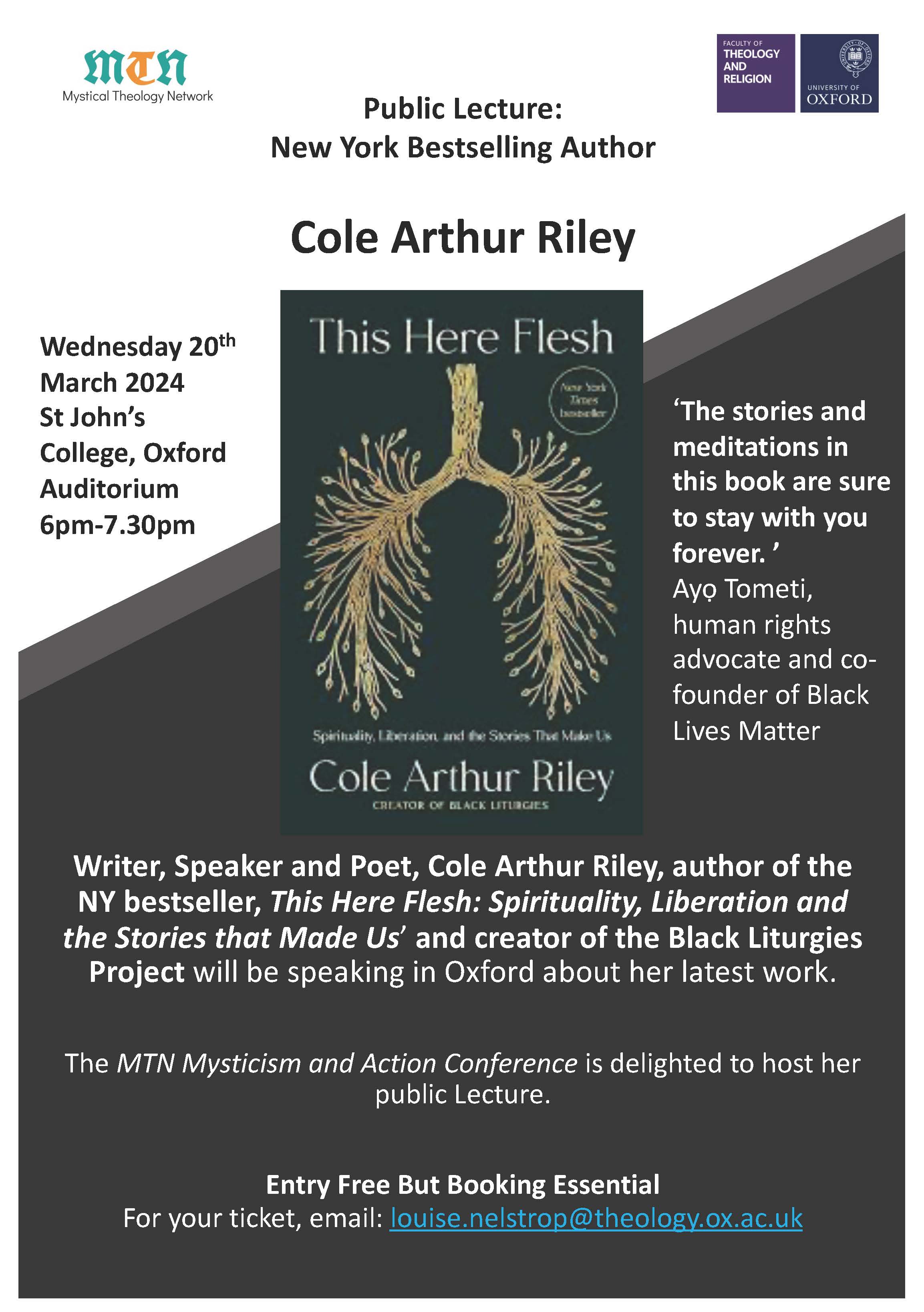 Cole Arthur Riley | This Here Flesh: Spirituality, Liberation and the ...
